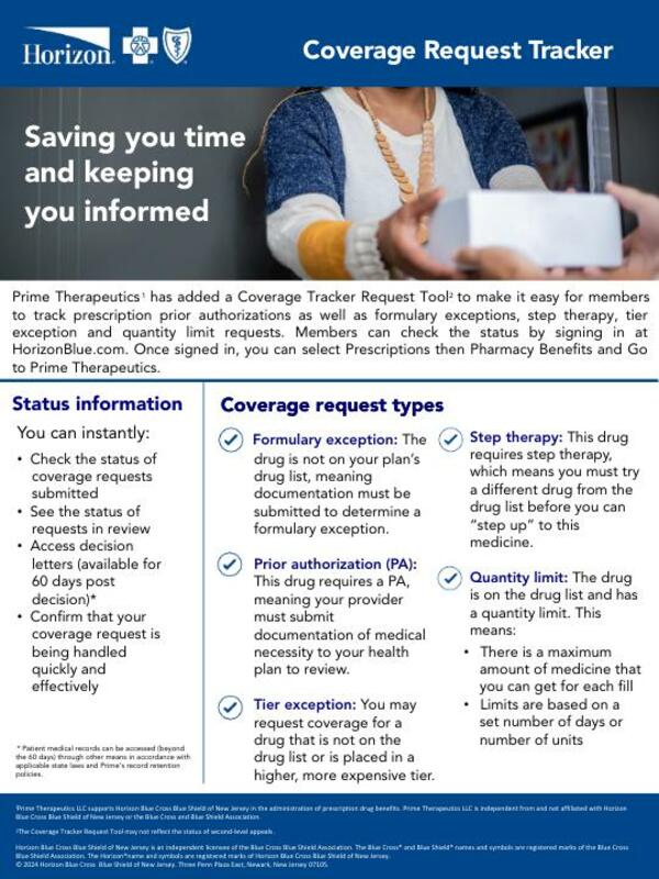 Coverage Request Tracker Flyer